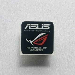 Asus ROG Emblem Embossed Flexible Sticker | Shopee Philippines
