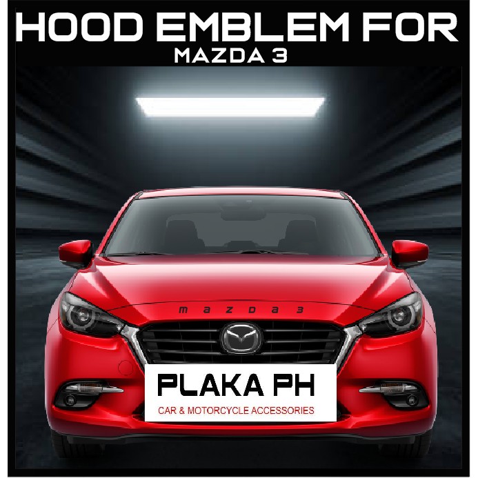 Hood emblem for Mazda 3 (Can Apply on Any Model) | Shopee Philippines