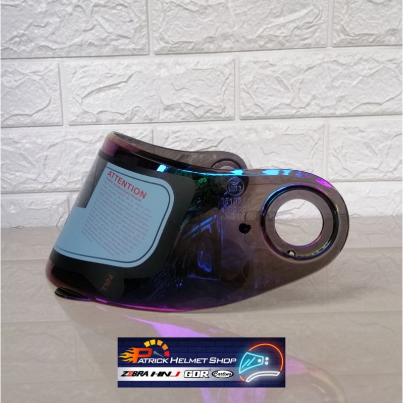 VISOR FOR ZEBRA 801 KRC MRC FULL FACE DUAL VISOR HELMET | Shopee ...