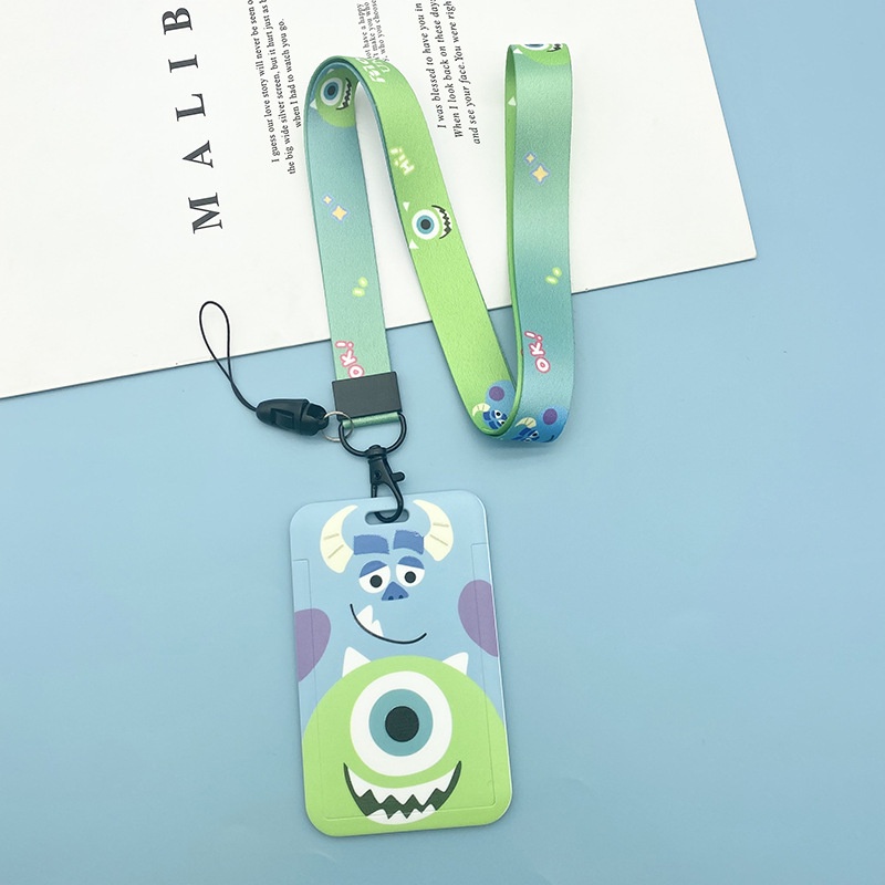 Cartoon Monsters University Student card holder ID card bus card work ...