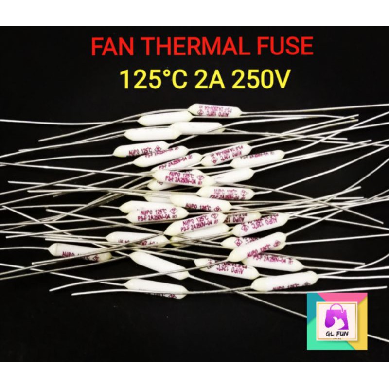Thermal Fuse 2A 250V (125 C,130 C,135 C,140 C,145 C) | Shopee Philippines