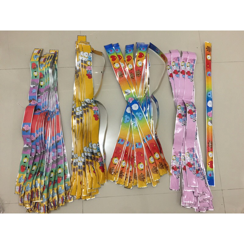 Bts Character Clap Long Balloon Toy Size 68cm | Shopee Philippines