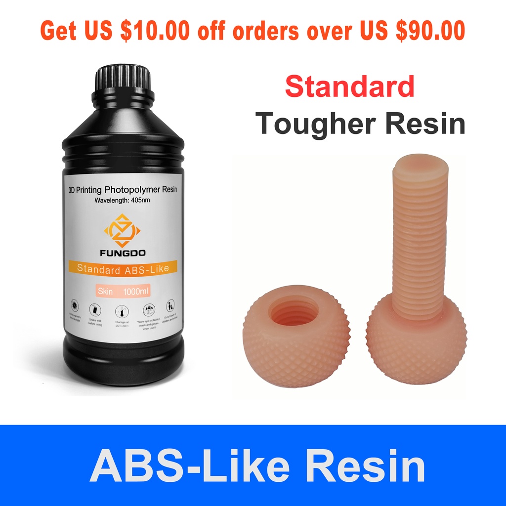 Fungdo 3d Printer Resin Standard Abs Like 3d Print Material