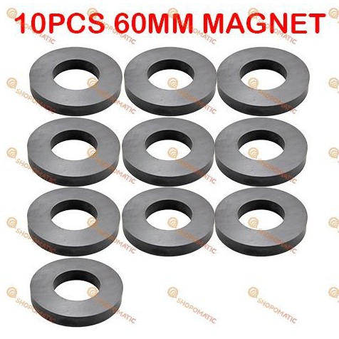 🟧 10 PCS 30MM/40MM/50MM/60MM ROUND CERAMIC STRONG MAGNET CIRCULAR 🟧 ...
