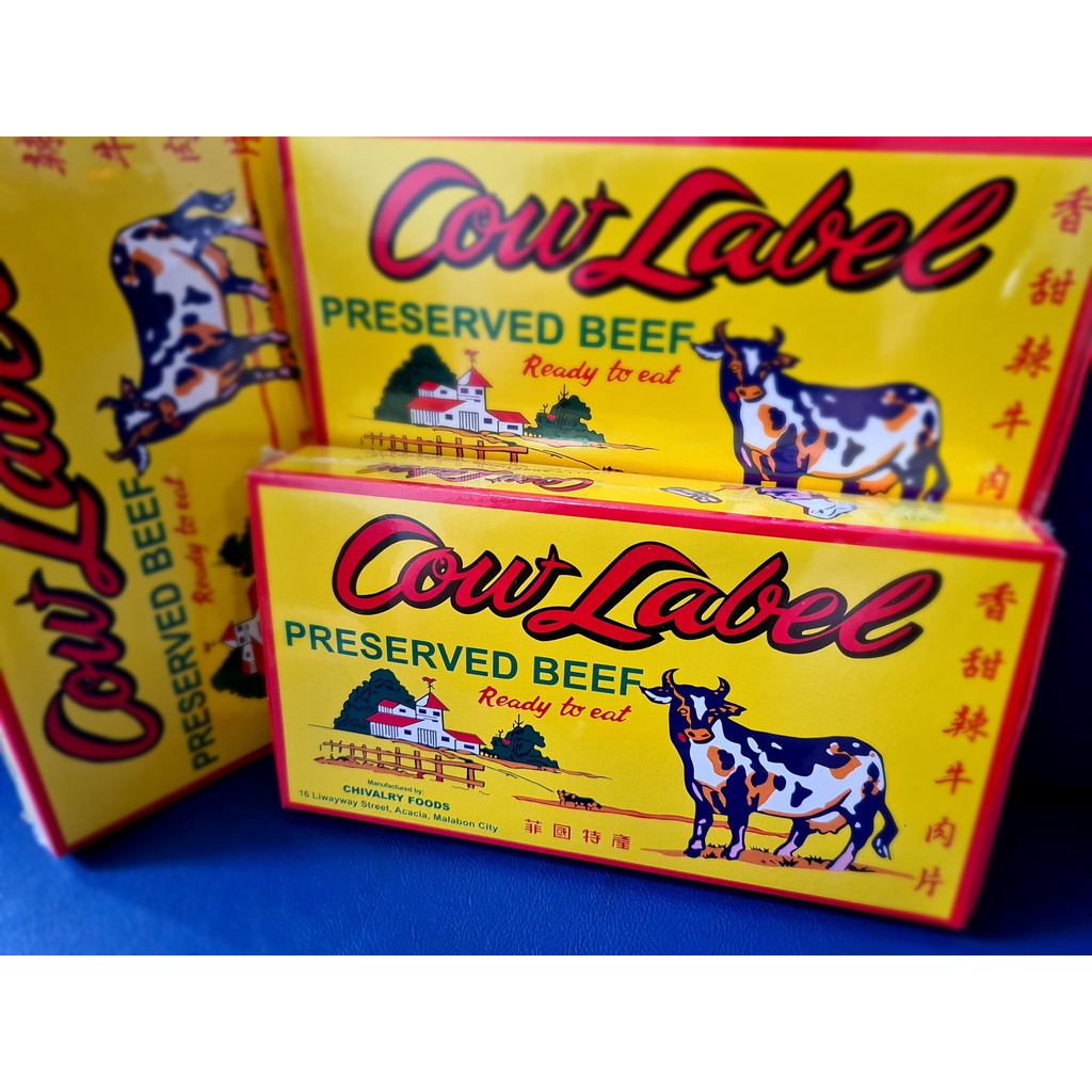 Cow Label Box of 10 Pack - Ready to Eat (20g x 10 = 200g) or Cow Label ...
