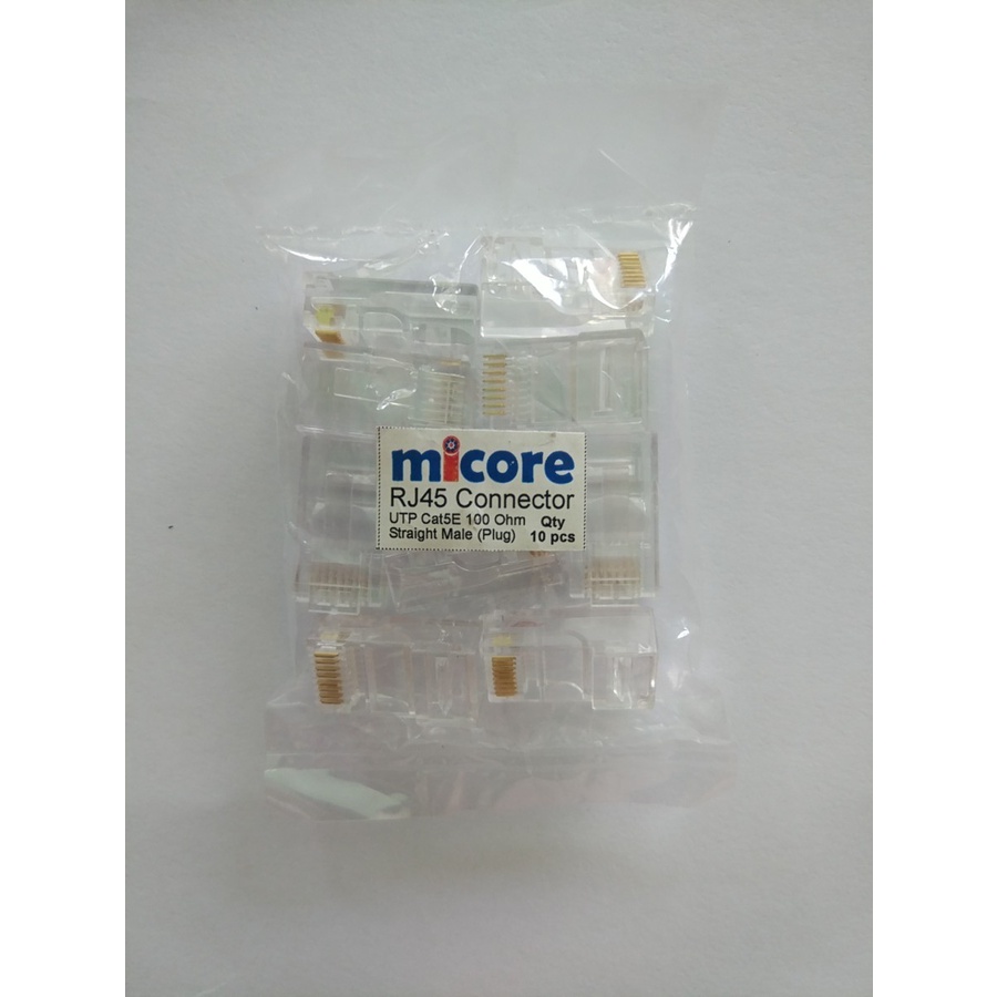 Rj45 CAT5E Connector rj45 Cat.5e Connector | Shopee Philippines
