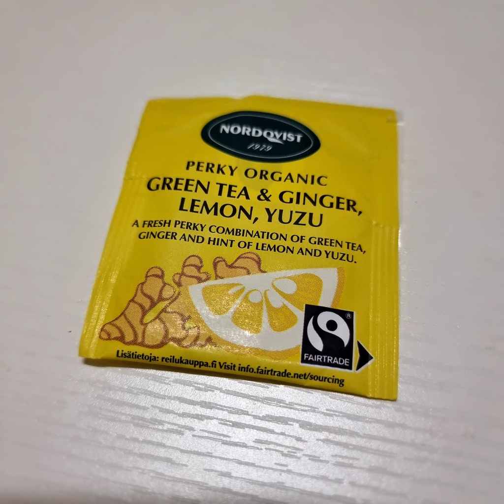 Nordqvist Perky Organic Green Tea & Ginger (tingi) | Shopee Philippines