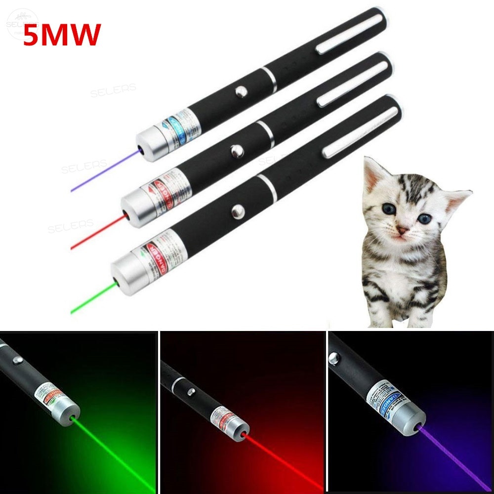 Powerful Green Red Blue Laser Pointer Beam 5Mw Single Point Laser ...