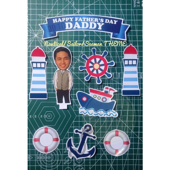 Seaman/Sailor/Nautical THEME Cake TOPPERS | Shopee Philippines