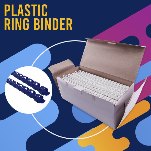 (100PCS/PACK)Plastic Ring Binder A4 size 6mm & 10mm sold per Comb Ring Binder | Shopee Philippines