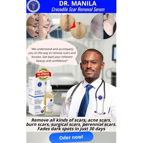 Dr. Manila Crocodile Scar Remover Removal Serum 30ml | Shopee Philippines