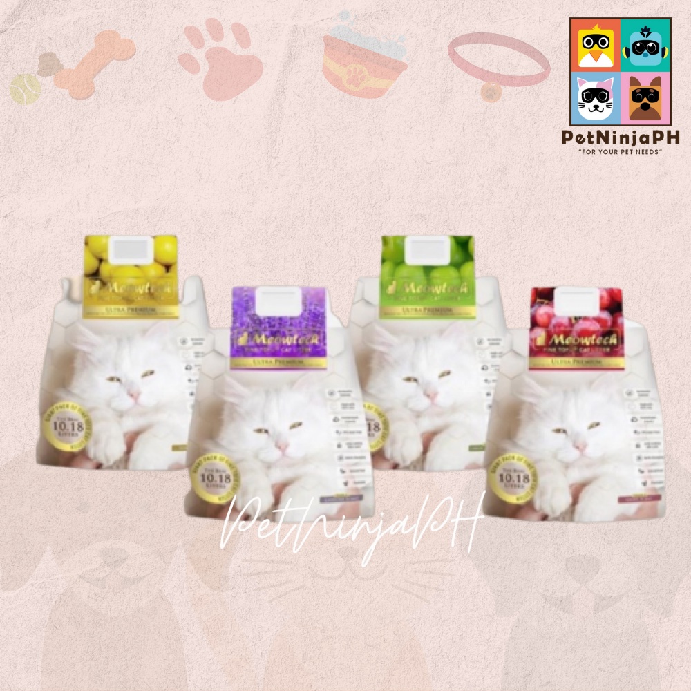 Meowtech Fine Tofu Cat Litter 10.18L | Shopee Philippines