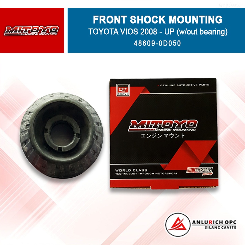 MITOYO FRONT SHOCK MOUNTING for TOYOTA VIOS 2008 - Up (w/out bearing ...