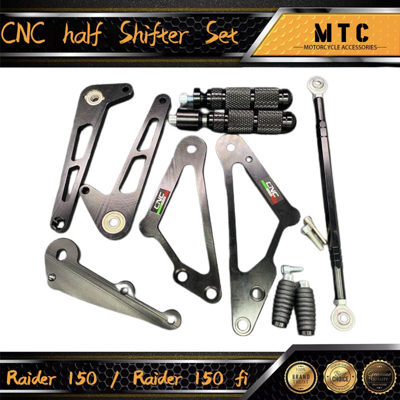 CNC Half Shifter Half Set Raider150 | Shopee Philippines