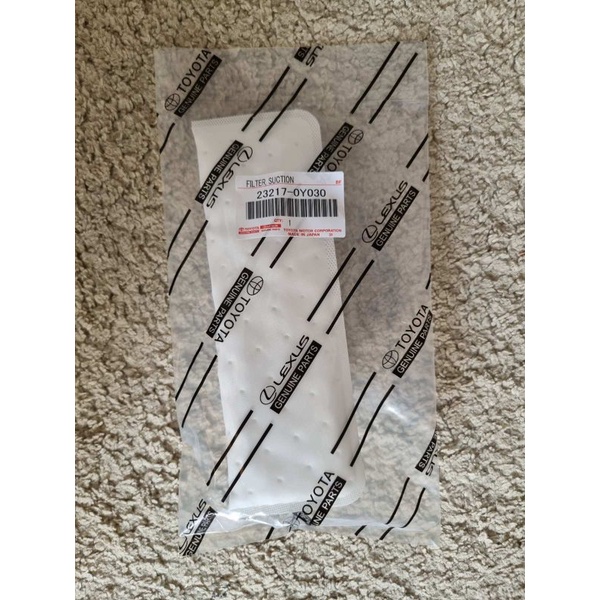 TOYOTA Fuel Pump Filter Vios Yaris SKU 23217-0Y030 | Shopee Philippines
