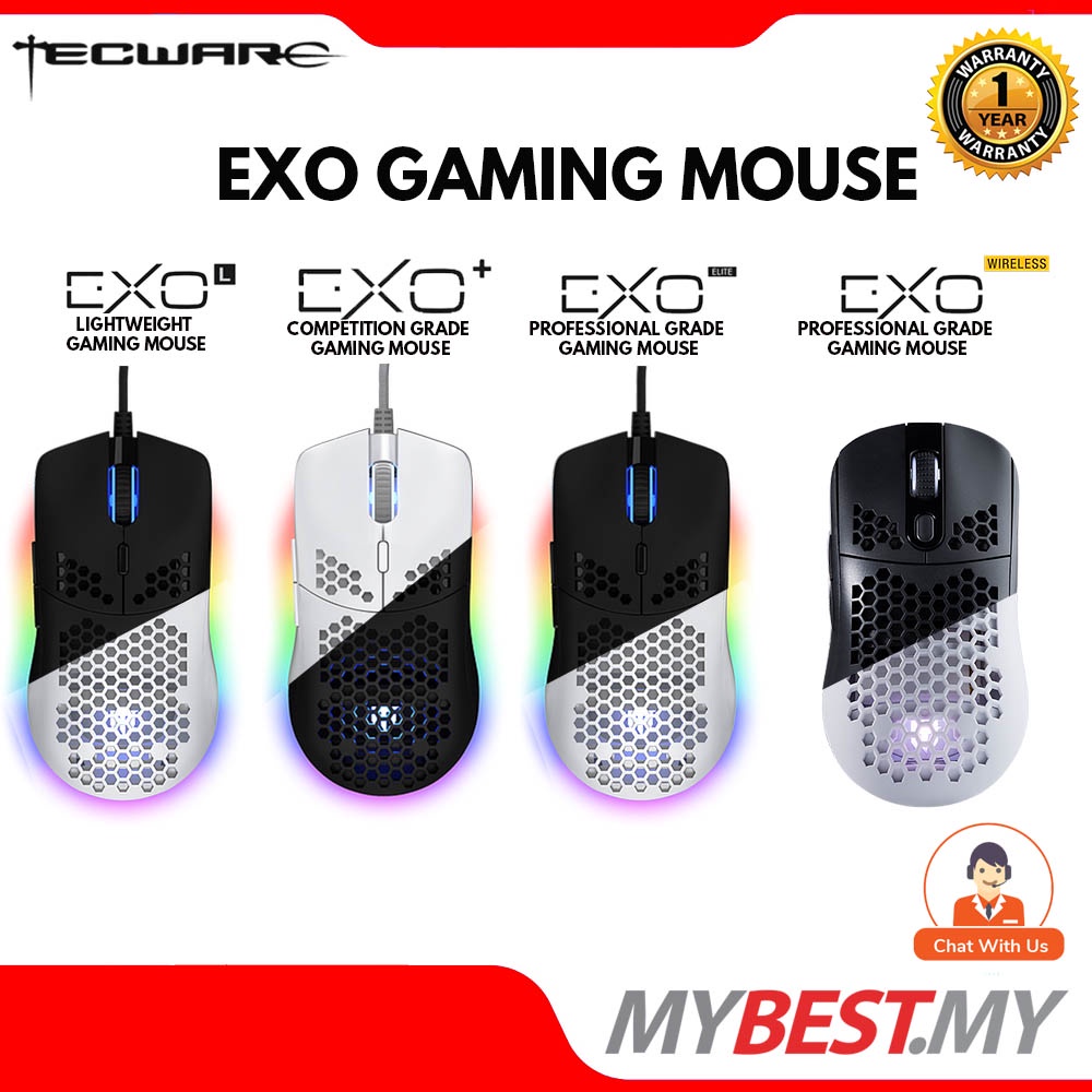 Tecware Exo series Exo Lite/Exo elite/Exo plus/Exo wireless RGB ...