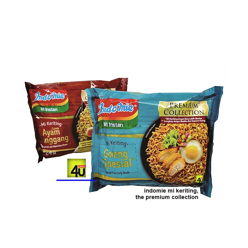 Indomie PREMIUM Collection - Curly Noodles - 90 gr | Shopee Philippines