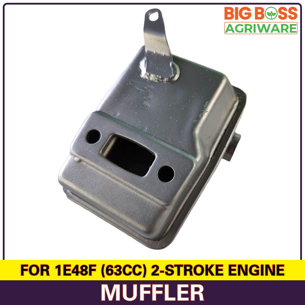 BBA Muffler Assembly for 63cc / 1E48F 2-Stroke Earth Auger, Tiller ...