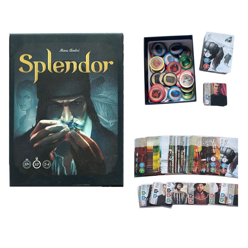 Splendor Board Games Card Games Family Acitivity Indoor Game Indoor ...