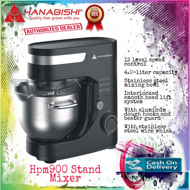 Hanabishi Professional Stand mixer | Shopee Philippines