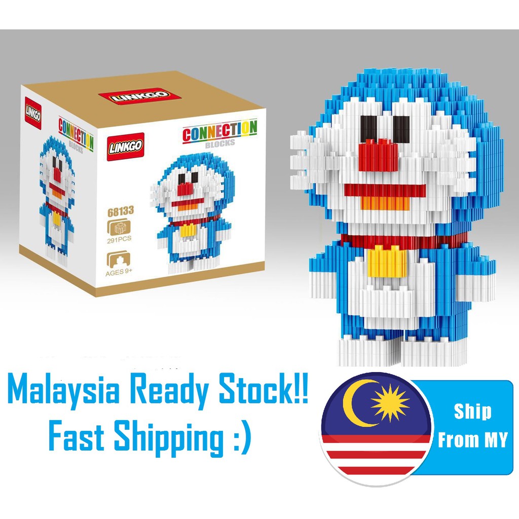 68133 Linkgo Doraemon Connection Blocks (291 Pcs) | Shopee Philippines