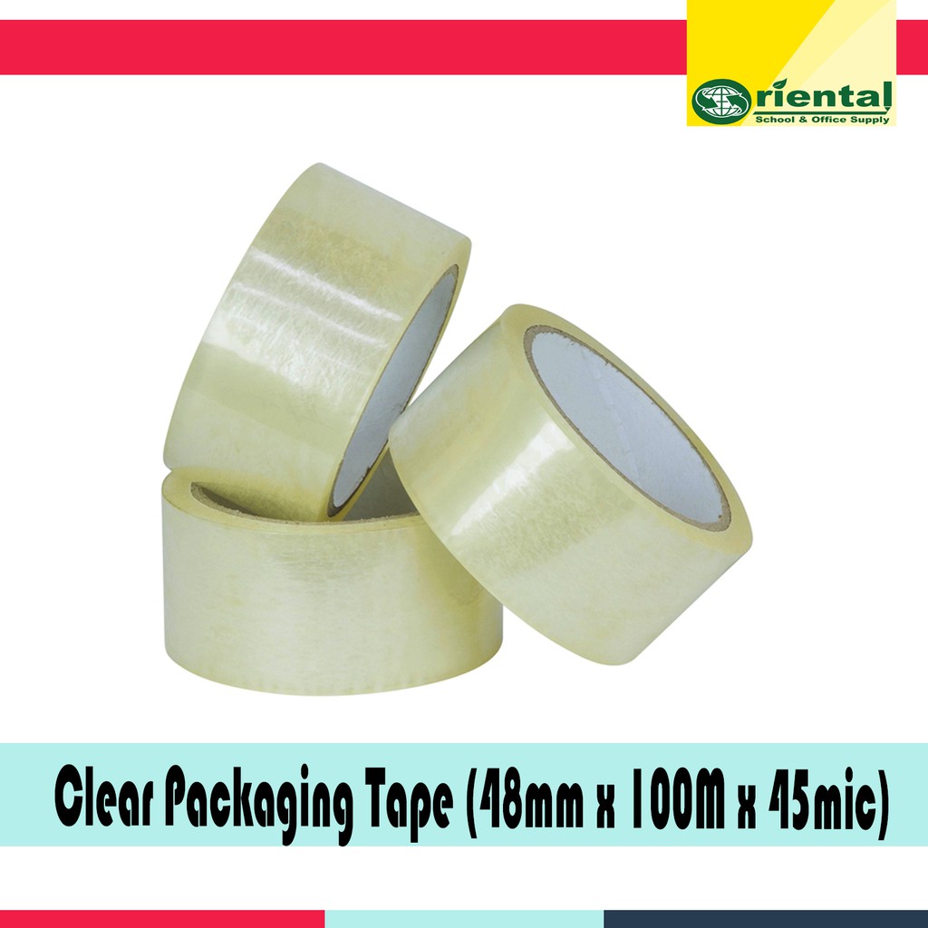 Clear Packaging Tapes 2 inch / 48mm. Length: 100 M or 50 M for Secured ...