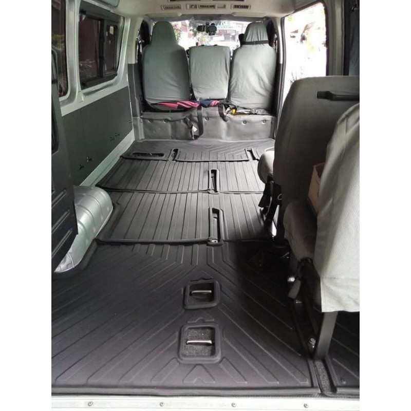 Toyota Hiace Commuter Decontent 2005 - 2024 Full Deepdish Matting ...