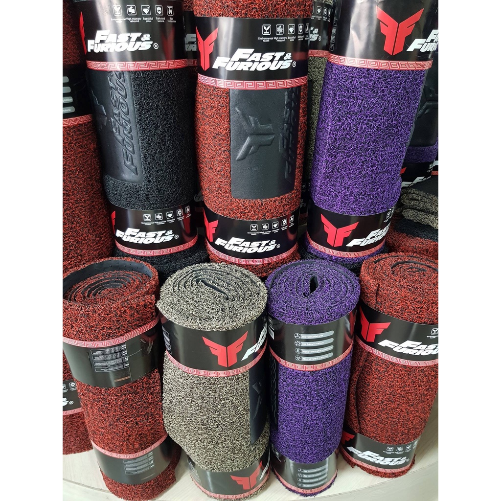 Universal Coil / Soft Rubber Matting Loop Spaghetti Matting 2ft widthx ...