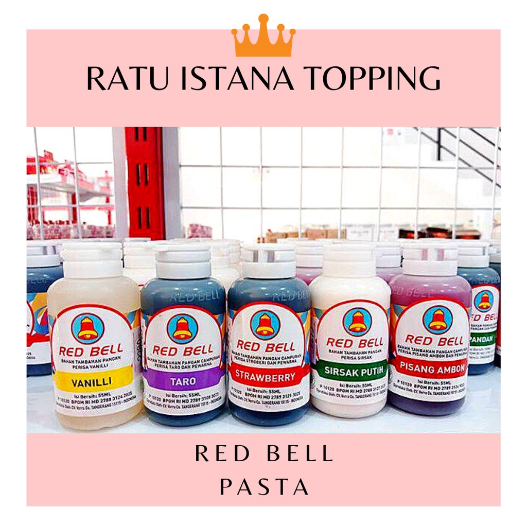 Red BELL Food Flavor 55ML REDBELL AROMA Paste Food Coloring Vanilla ...