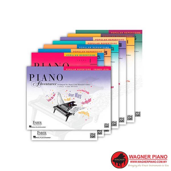 Piano Adventure: Popular Repertoire Book (Level 1 / 2A / 2B / 3A / 3B ...