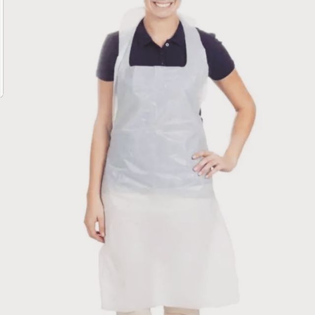 PE Apron Pakai Buang 48 inci Disposable PE Apron (1 pack) | Shopee ...