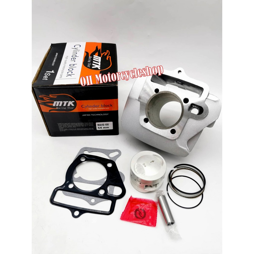 MTK cylinder block wave100 54mm (108CM) | Shopee Philippines