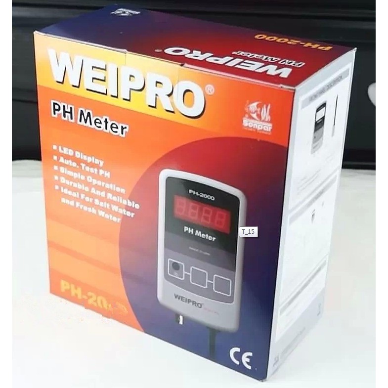 Weipro PH 2010A ph meter & value controller Fresh Salt PH online ...