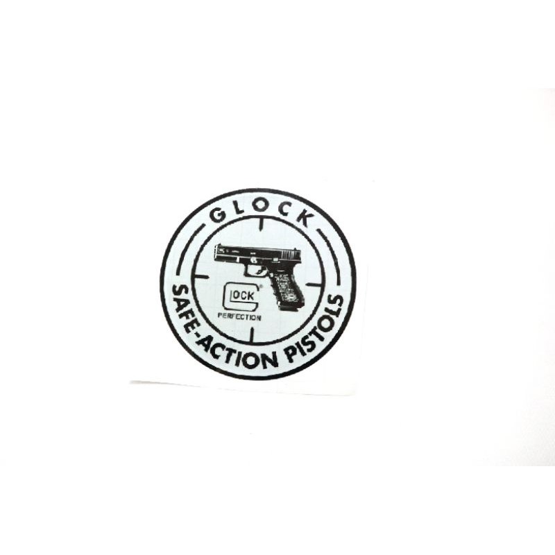 Sticker Glock Safe Action Logo Design | Shopee Philippines