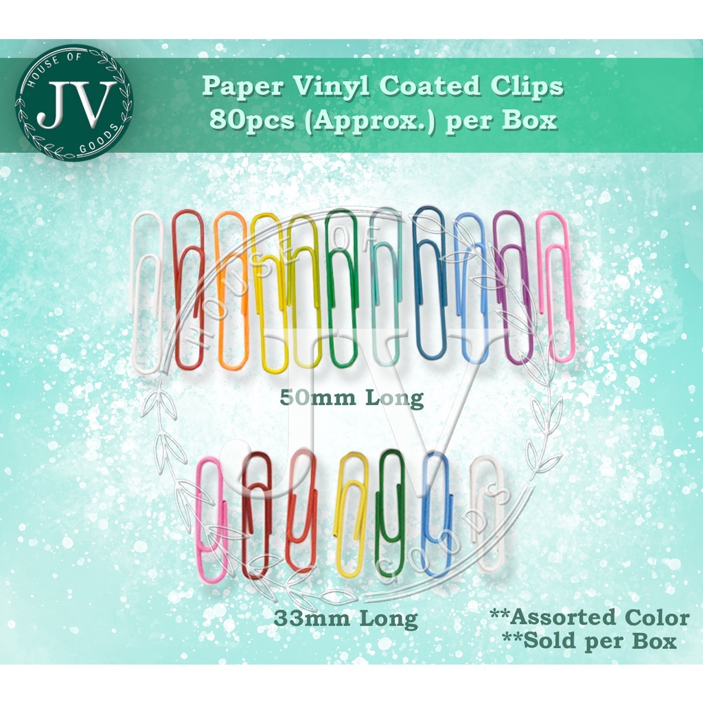 Paper Clips No.33 (Small) & No.50 (Big) 1 box | Shopee Philippines