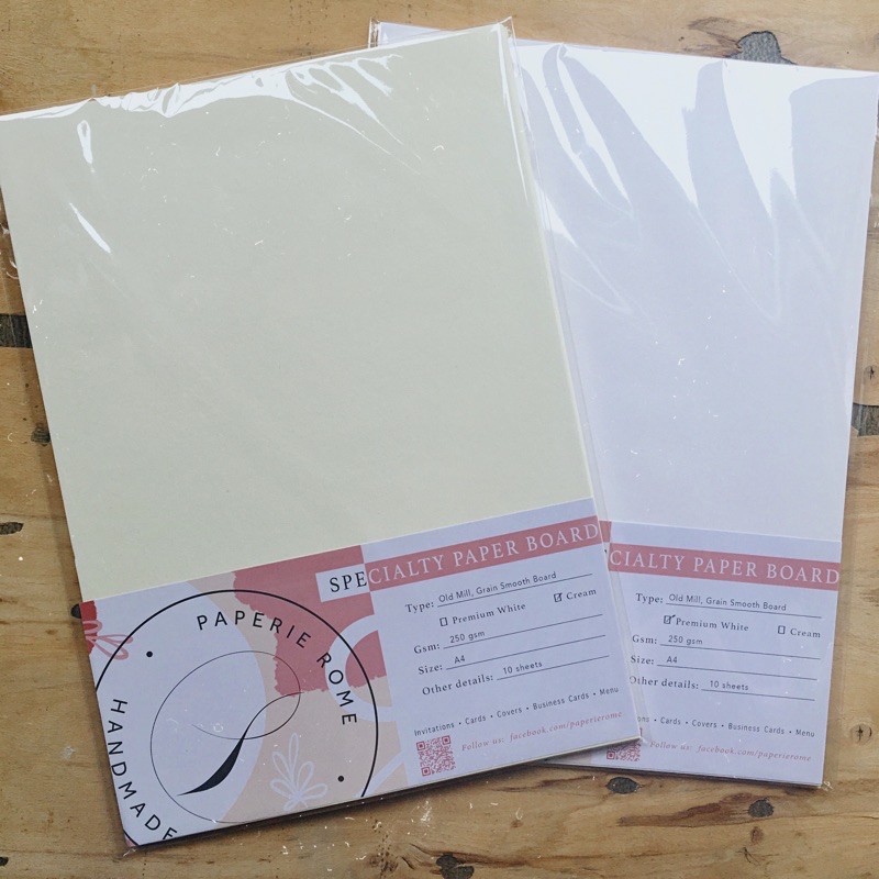 Old Mill 250gsm A4 Specialty Paperboard, pack of 10s | Shopee Philippines