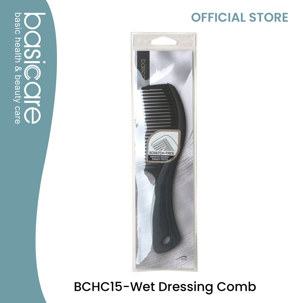 Basicare Wet Dressing Comb 20Cm BCHC15 | Shopee Philippines