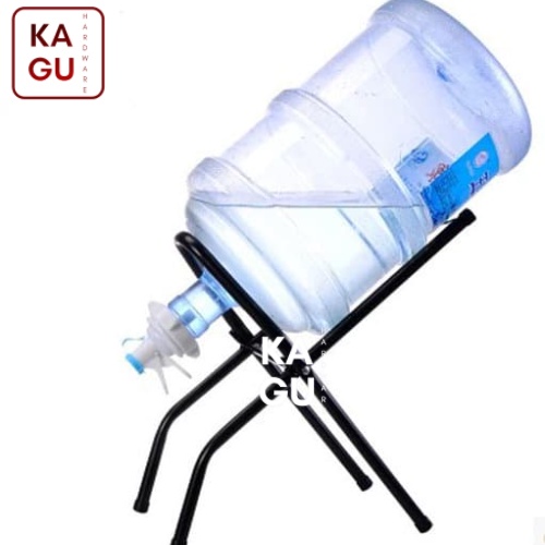 Kagu Gallon Rack Model U Iron Gallon Rack Drinking Water+Faucet Gallon ...