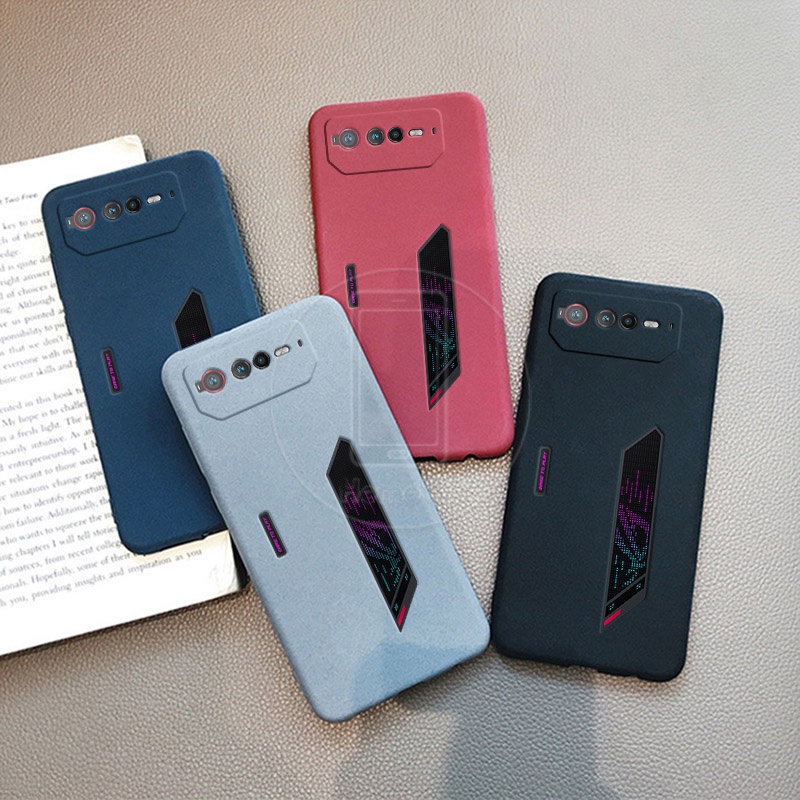 ASUS ROG Phone 6 6D ROG6 Casing Soft Back Sand TPU Slim Phone Case ...