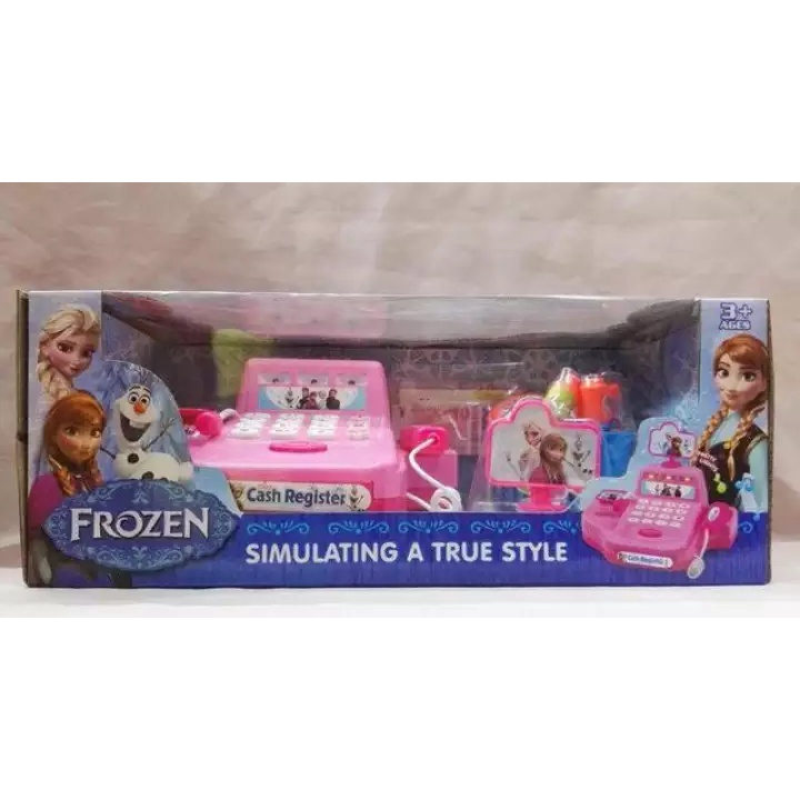 Frozen Supermarket Cash Register funshop | Shopee Philippines