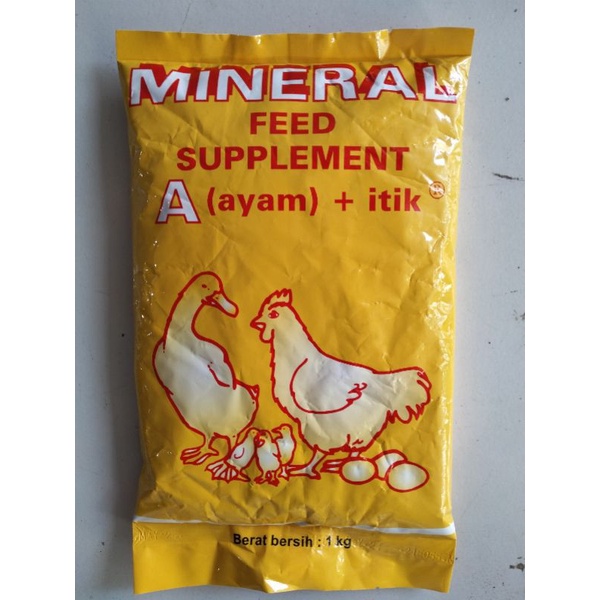 Mineral FEED SUPPLEMENT A (chicken) + duck 1 KG | Shopee Philippines