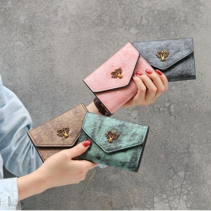 Mini folding wallet with many compartments | Shopee Philippines