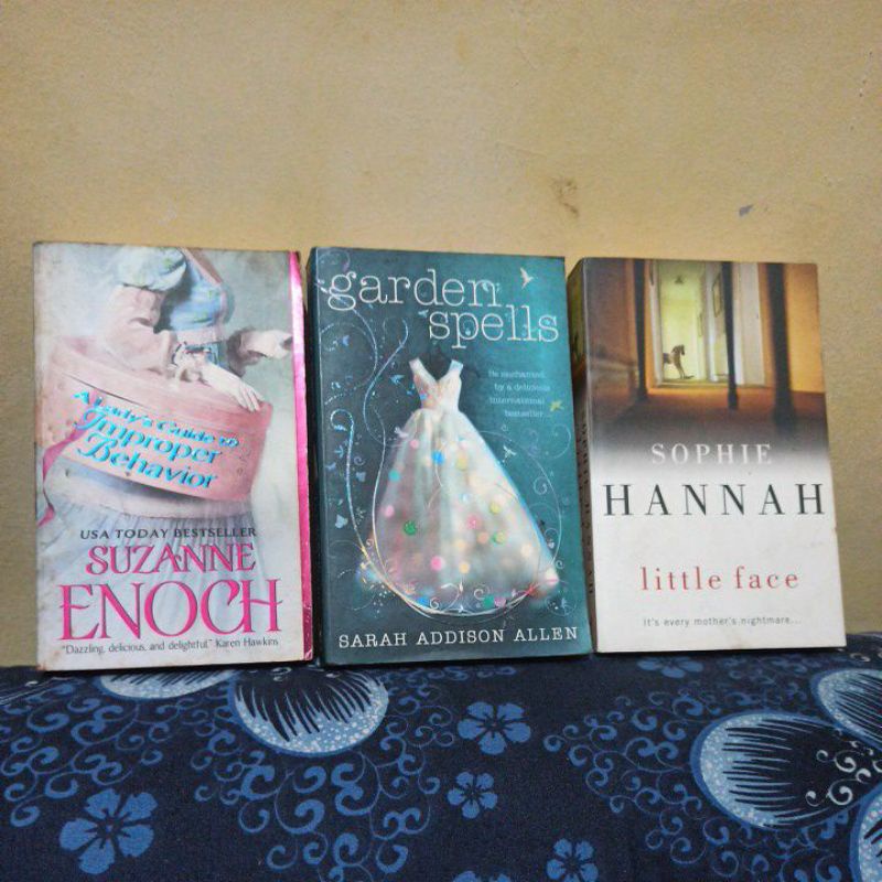 a lady's guide to improper behavior suzanne enoch garden spells sarah ...