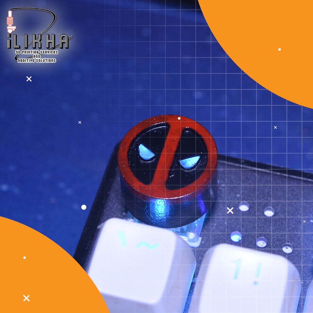Marvel Deadpool Artisan Keycap | Shopee Philippines