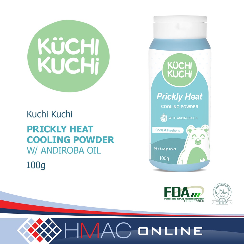 Kuchi Kuchi Prickly Heat Powder | Shopee Philippines
