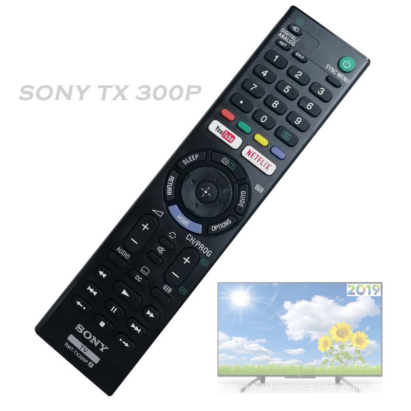 Sony Smart internet-model tx300p TV remote control high quality ...