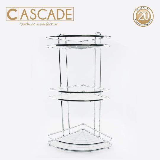 Cascade 3 Layer Corner Rack (Flatbar) | Shopee Philippines