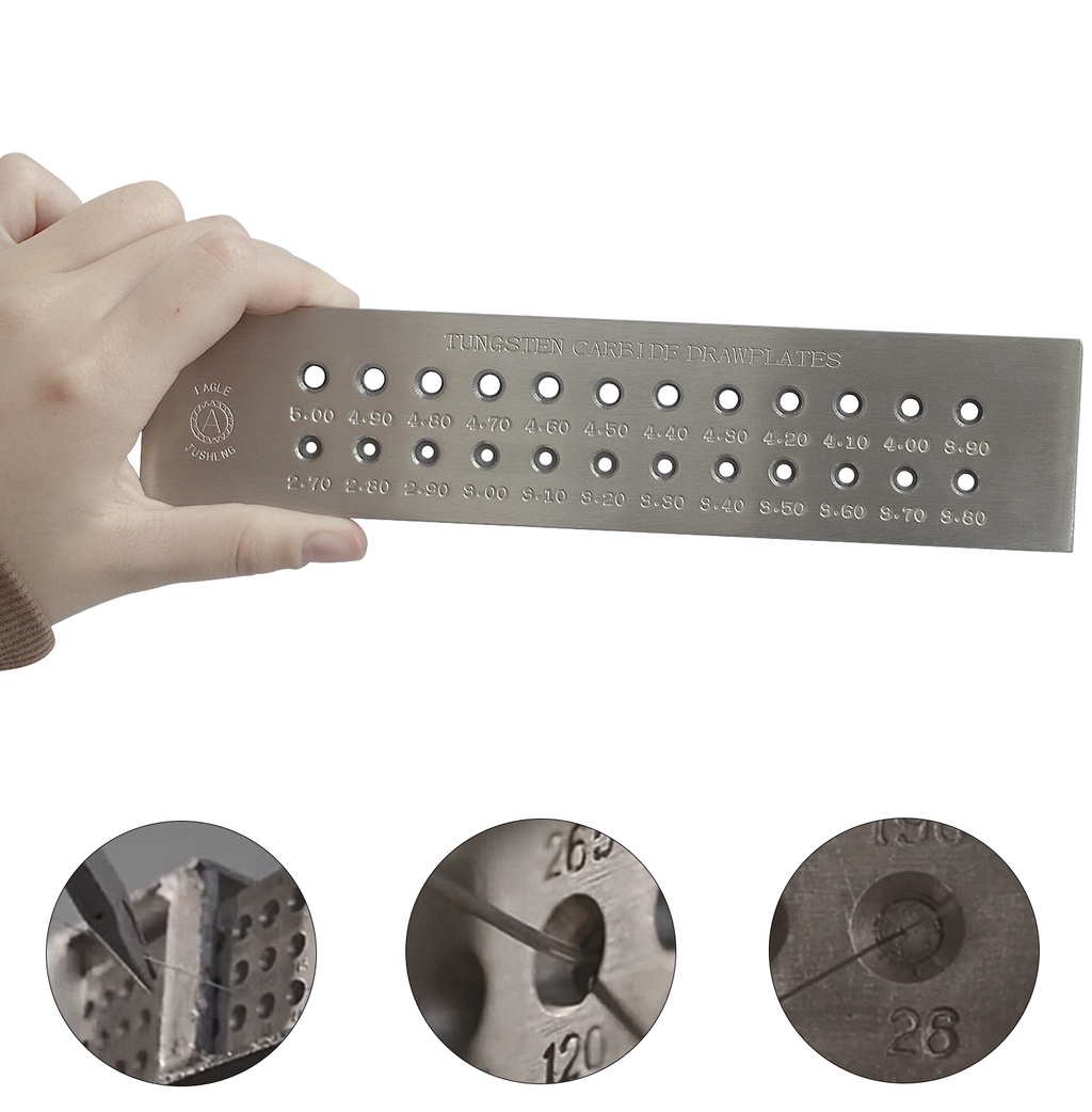 Round Wire Drawing Plate Gold And Silver Wire Drawing Plate Gold Wire ...