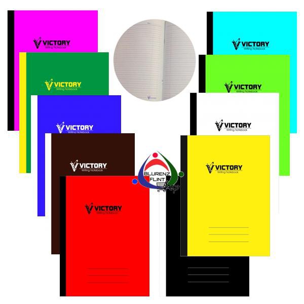 Victory (Writing) Notebook 80 Leaves assorted color 1piece only ...