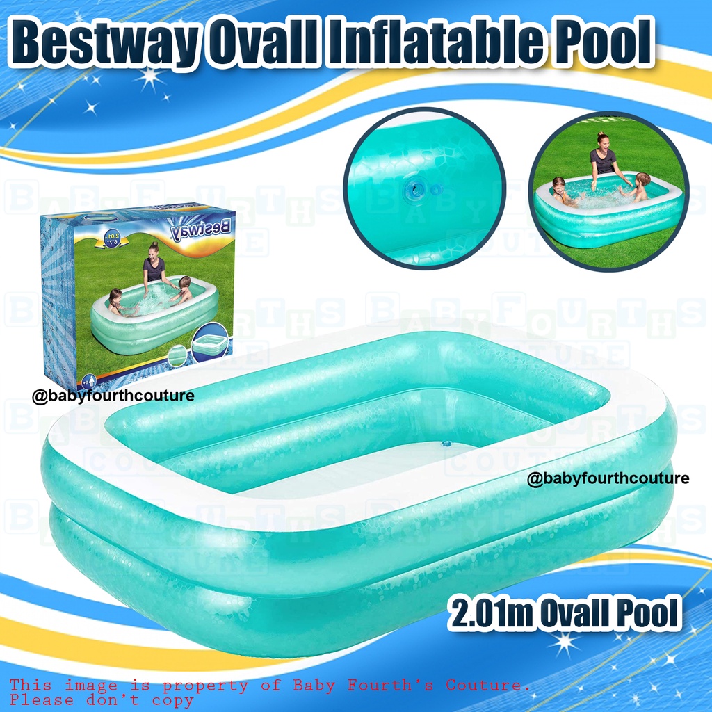 COD Summer Inflatable Pool Bestway Summer Swimming Pool Oval Paddling ...